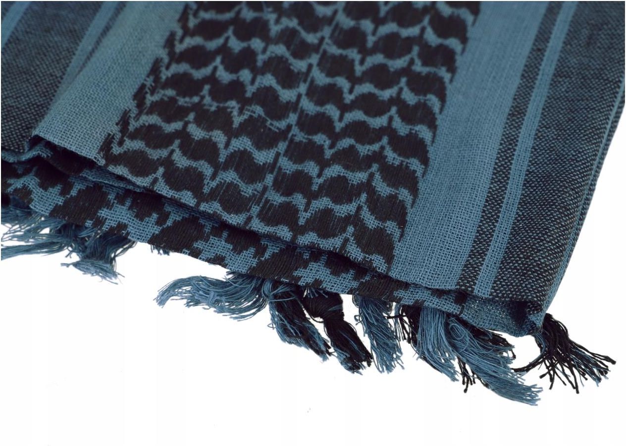 Chusta Arafatka Kefija 110x110 Niebieska/czarna - Ceny i opinie - Ceneo.pl