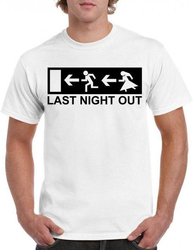 Last night out - koszulka na wieczór kawalerski - Ceny i opinie - Ceneo.pl