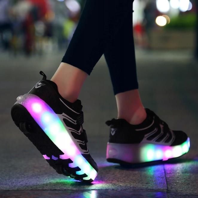 Butorolki Led buty z rolkami ładowanie 36 (I054) - Ceny i opinie - Ceneo.pl