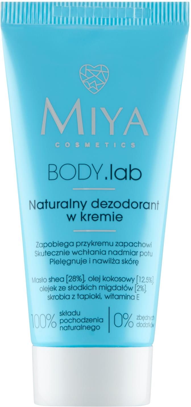 Miya Body.lab Naturalny Dezodorant w Kremie 30 ml - Opinie i ceny na ...
