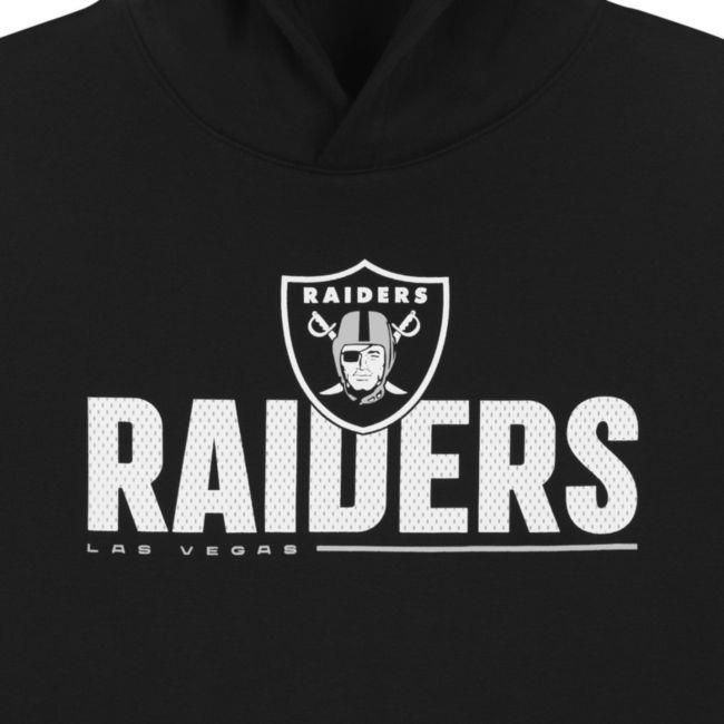 Nike Bluza Z Kapturem Dla Dużych Dzieci Nfl Las Vegas Raiders Czerń ...