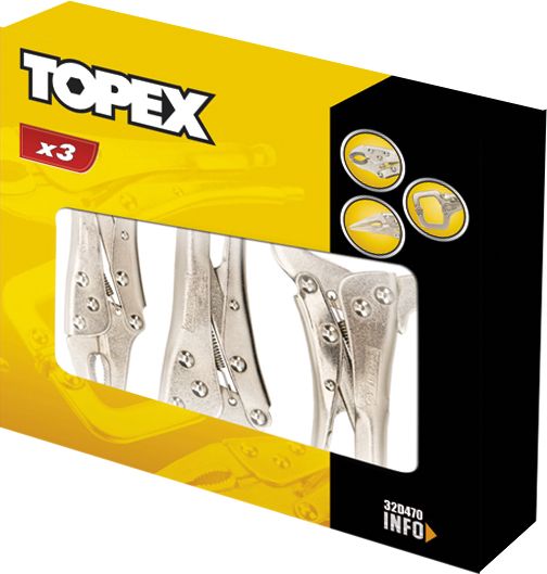 Topex Szczypce zaciskowe 32D470 - Opinie i ceny na Ceneo.pl