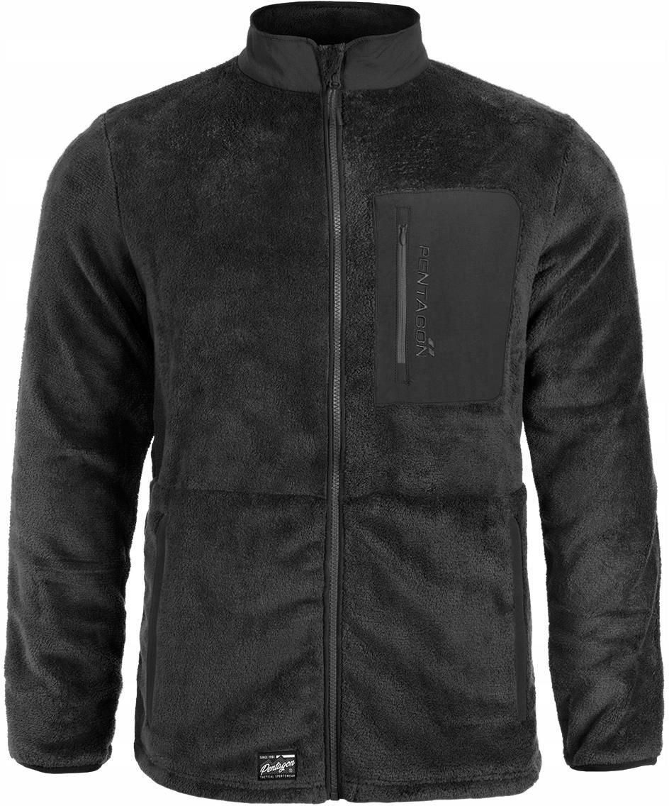 Polar bluza Pentagon Grizzly Full Zip Czarny M - Ceny i opinie - Ceneo.pl
