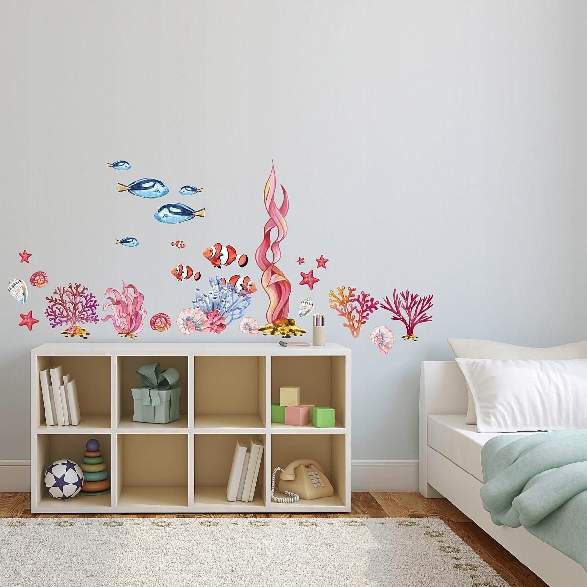 Rybki Ocean Nemo Naklejki Na Ścianę Water 100cm - Ceny i opinie - Ceneo.pl