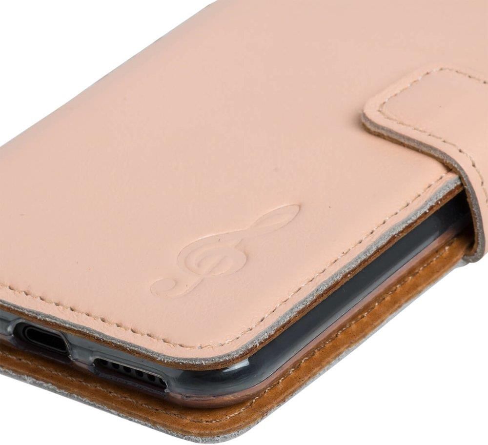 Wallet case - Pastel Brzoskwiniowy - Klucz wiolinowy (51689-290) - Etui ...