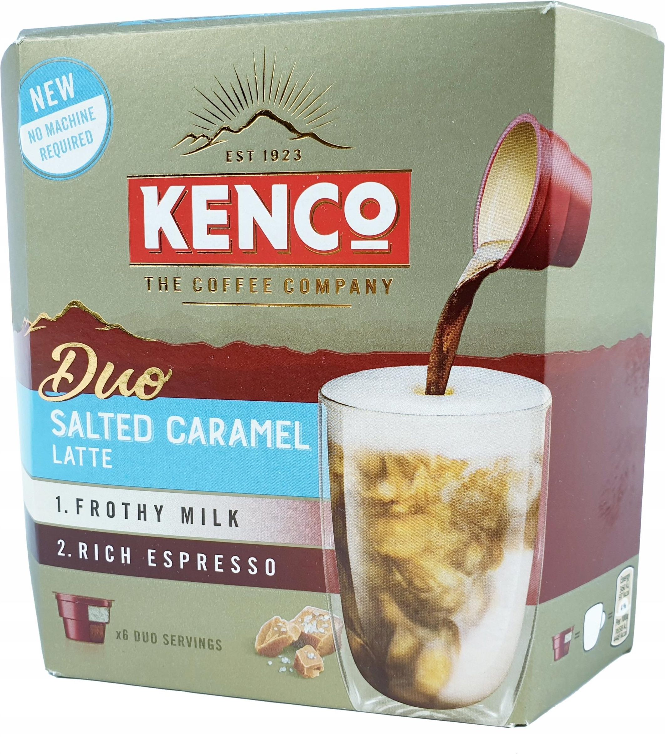 Kawa Kawa Kenco - Duo Salted Caramel Latte - 6 Sztuk - Ceny i opinie ...