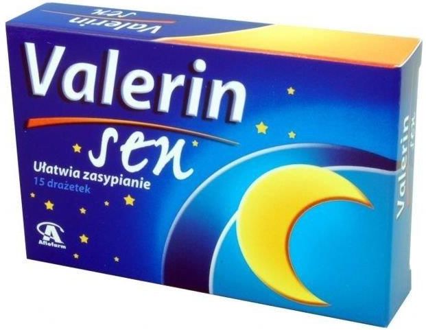 Aflofarm VALERIN Sen x 15 tabl. - Opinie i ceny na Ceneo.pl