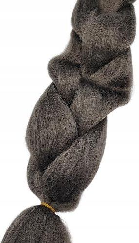 JUMBO BRAID 60CM 100G WŁOSY SYNTETYCZNE GRAFIT - Opinie i ceny na Ceneo.pl
