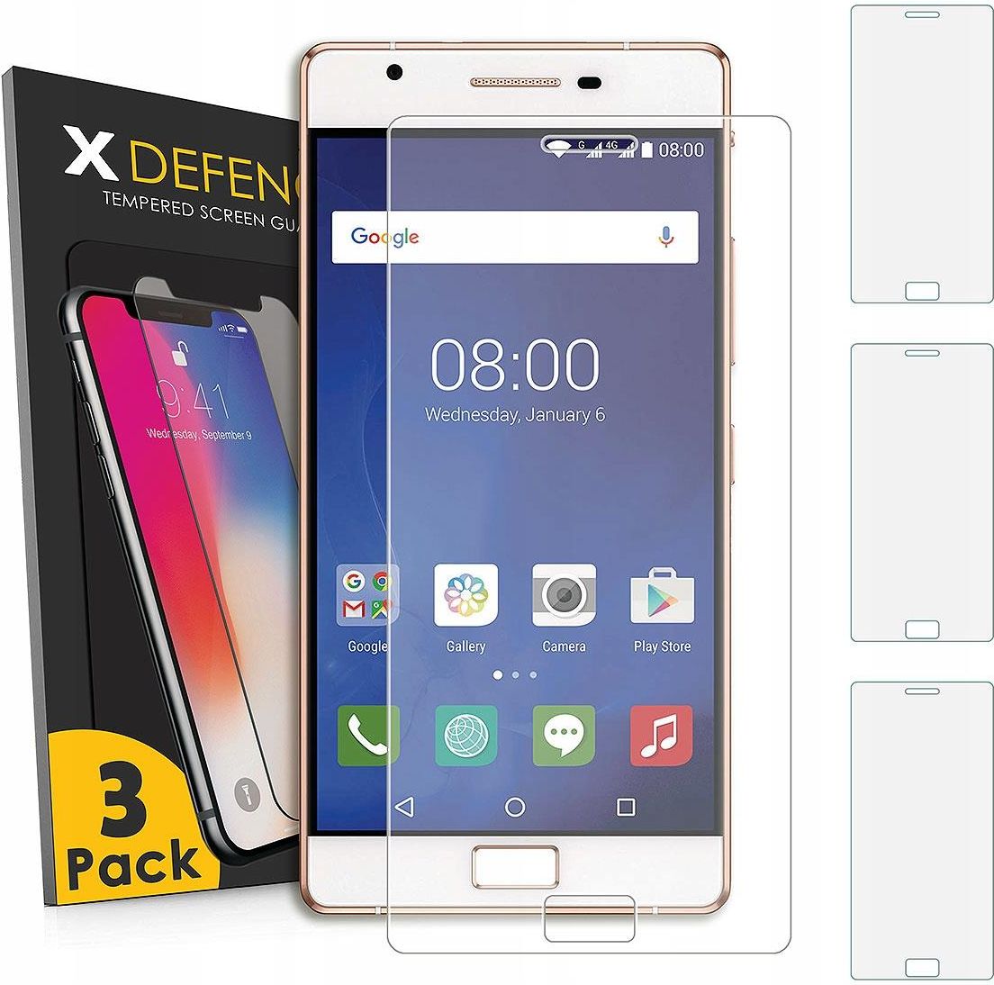 3PACK Szkło Flexible Do Philips Xenium X818 (ba23594f-3363-442b-ba13 ...