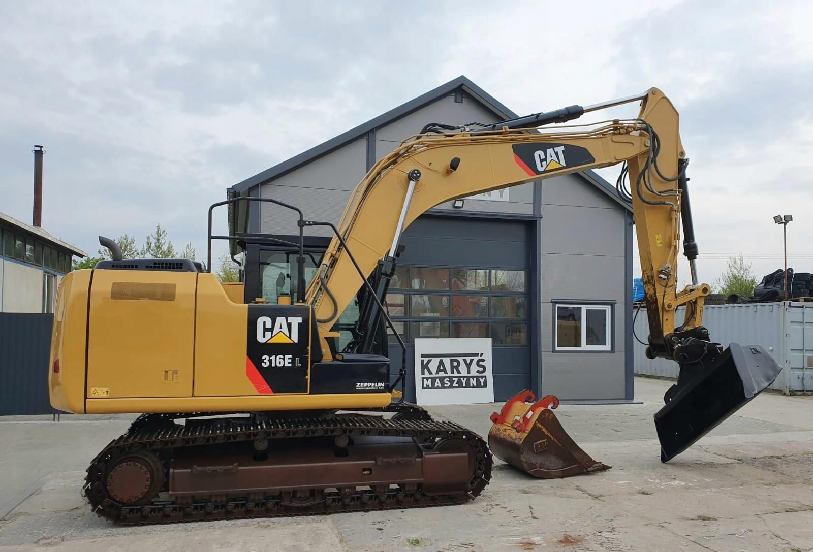 KOPARKA GĄSIENICOWA CAT CATERPILLAR 316 EL 316EL - Opinie i ceny na ...