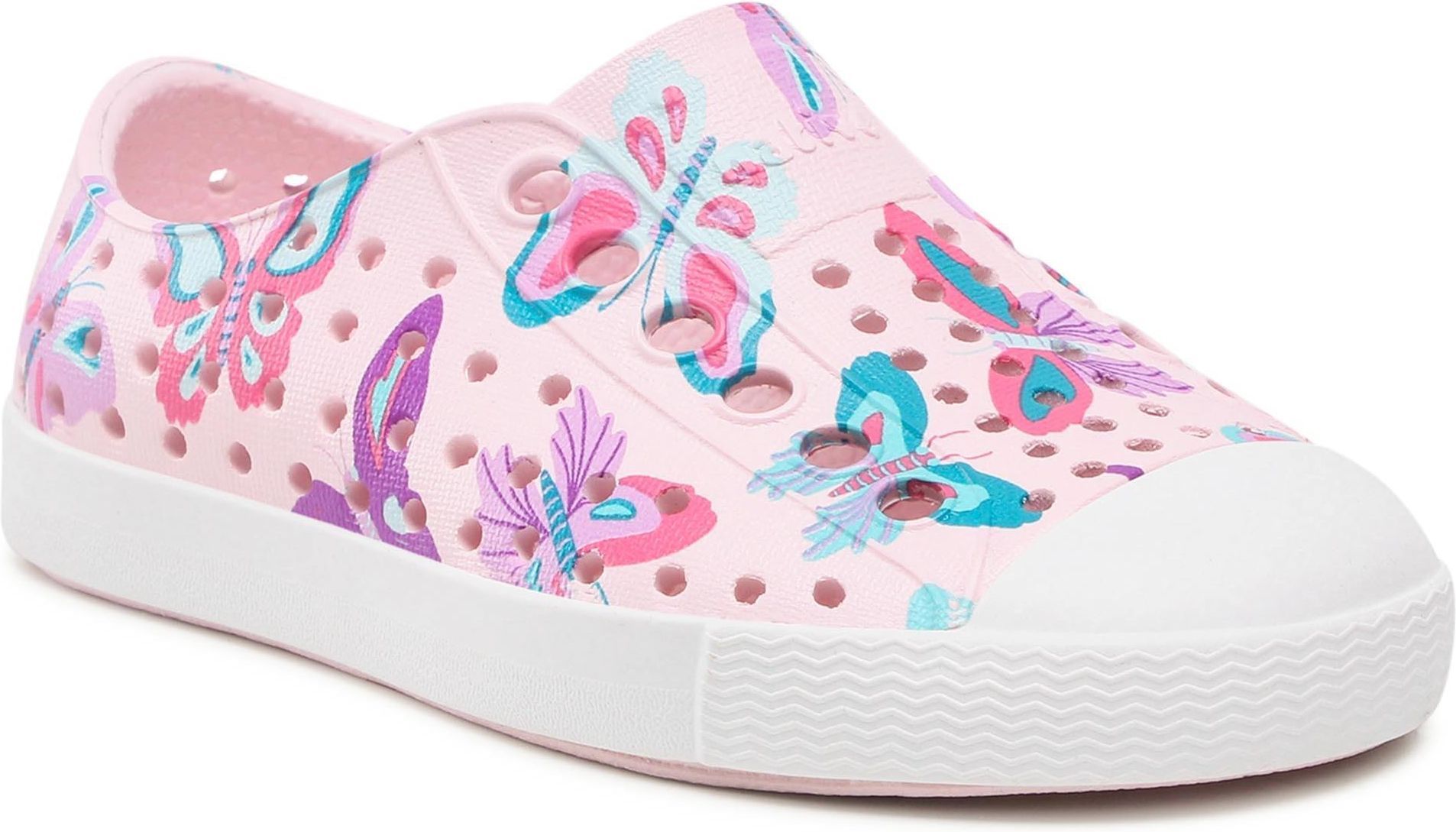 Trampki NATIVE - Jefferson Print 13100101-6817 Milk Pink/Shell White ...