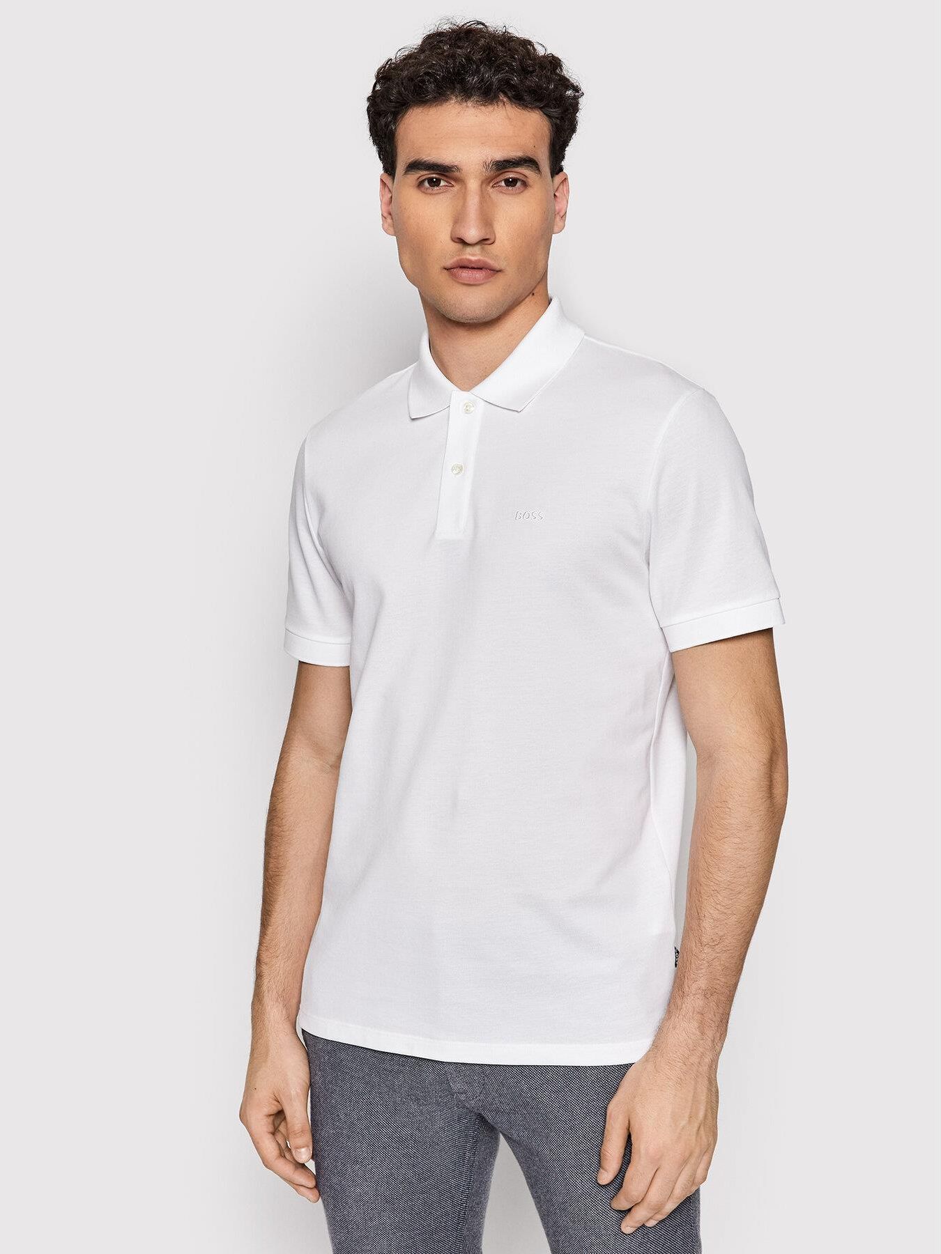 Boss Polo Pallas 50468362 Biały Regular Fit - Ceny i opinie - Ceneo.pl