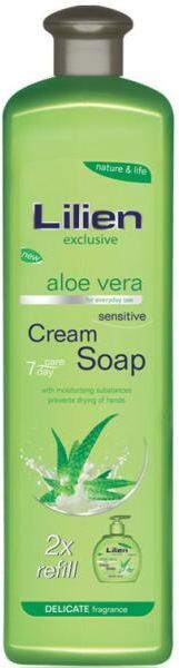 Mydło Lilien Kremowe Mydło W Płynie Aloes Aloe Vera Cream Soap 1000 Ml ...