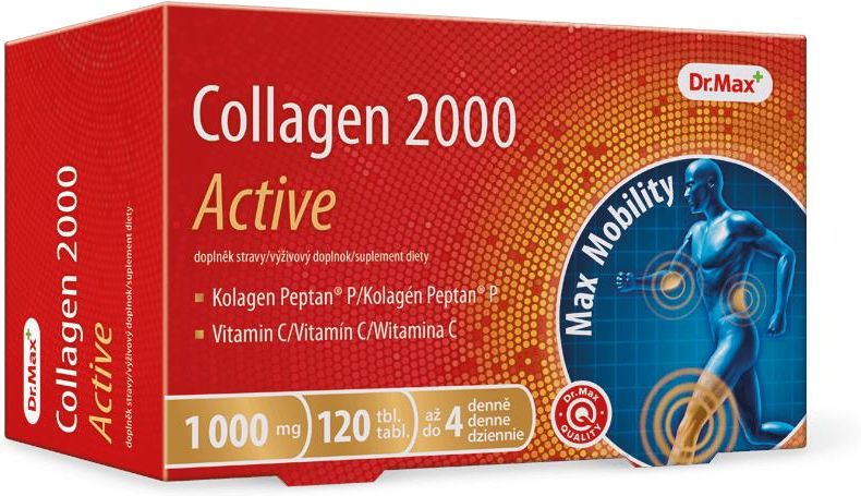Dr.Max Pharma Collagen 2000 Active 120tabl. - Opinie i ceny na Ceneo.pl