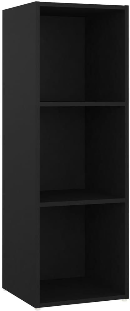 Vidaxl Szafki telewizyjne 2 szt. czarne 107x35x37 cm płyta wiórowa ...