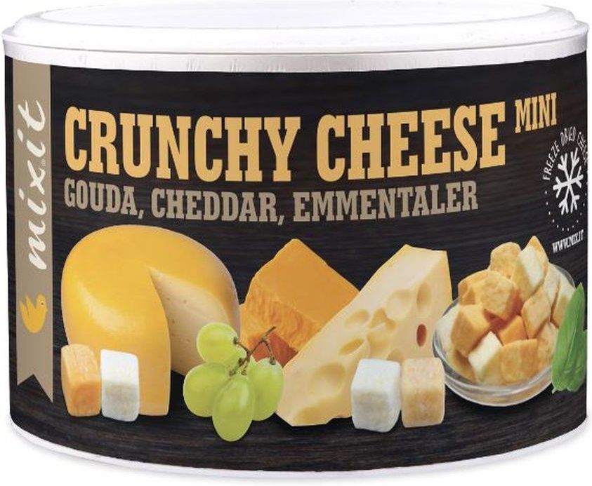 Mixit Mieszanka Liofilizowanych Serów: Gouda, Cheddar, Emmentaler ...