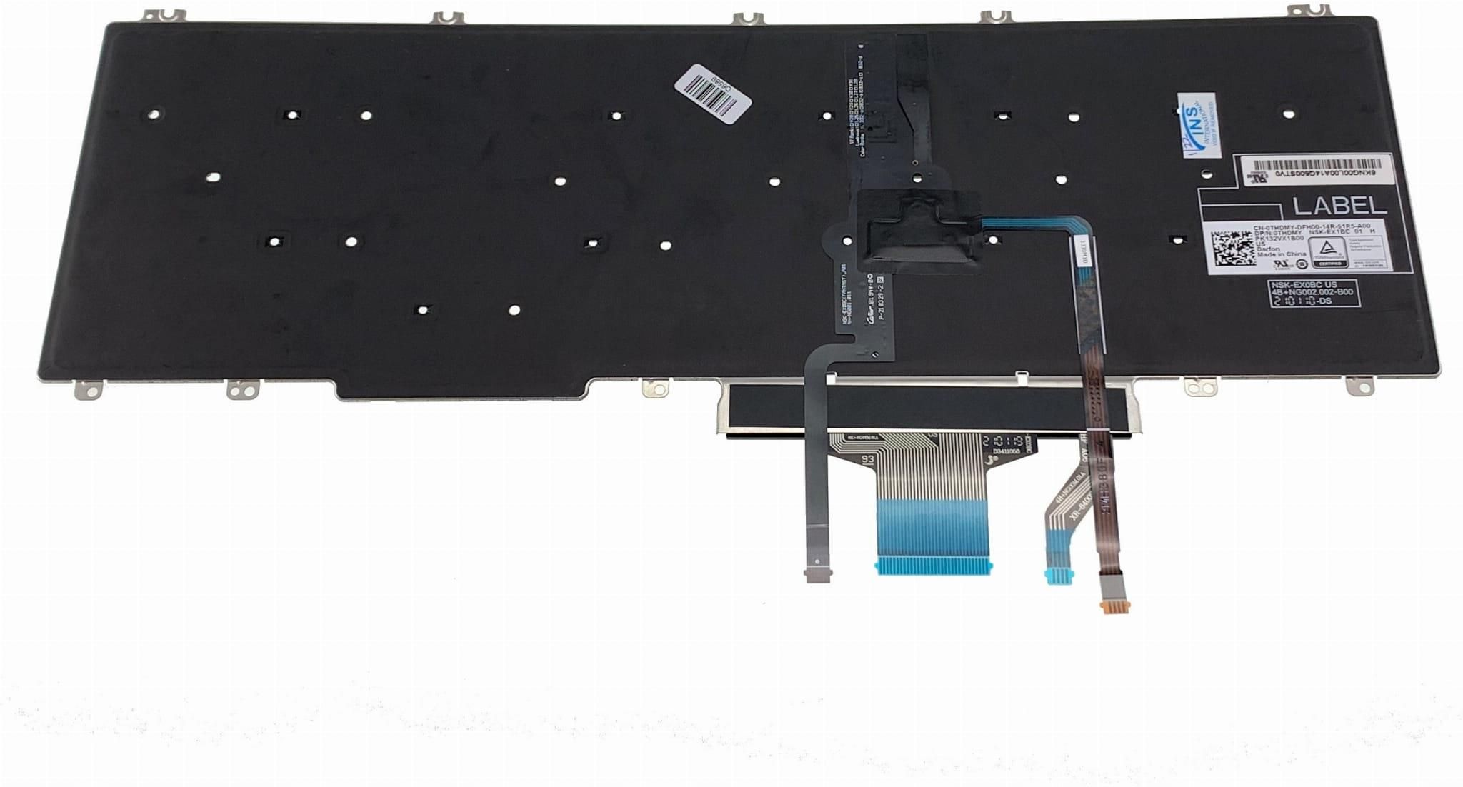 Podzespoły do laptopa DELL KLAWIATURA LATITUDE 5500 5501 5510 5511 LED ...