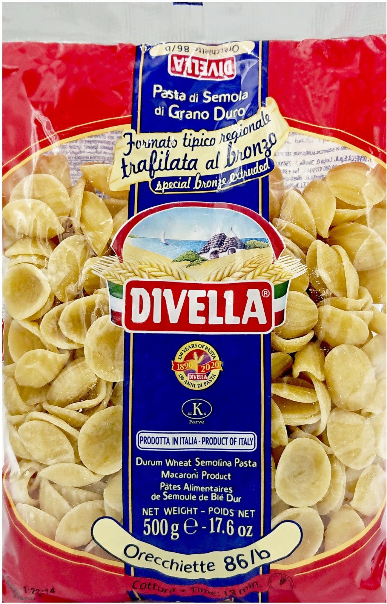 Divella Makaron Orecchiette 500g x 12 Karton - Ceny i opinie - Ceneo.pl