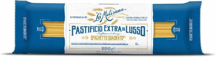 La Molisana Spaghetti Quadrato Włoski Makaron - Ceny i opinie - Ceneo.pl
