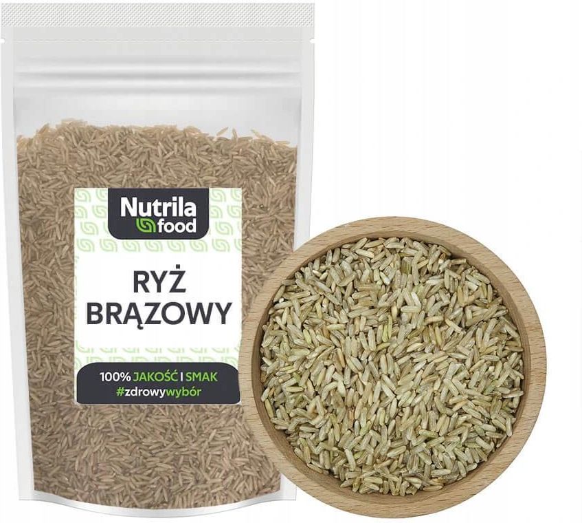 Ryż Brązowy Naturalny 1kg - Ceny i opinie - Ceneo.pl