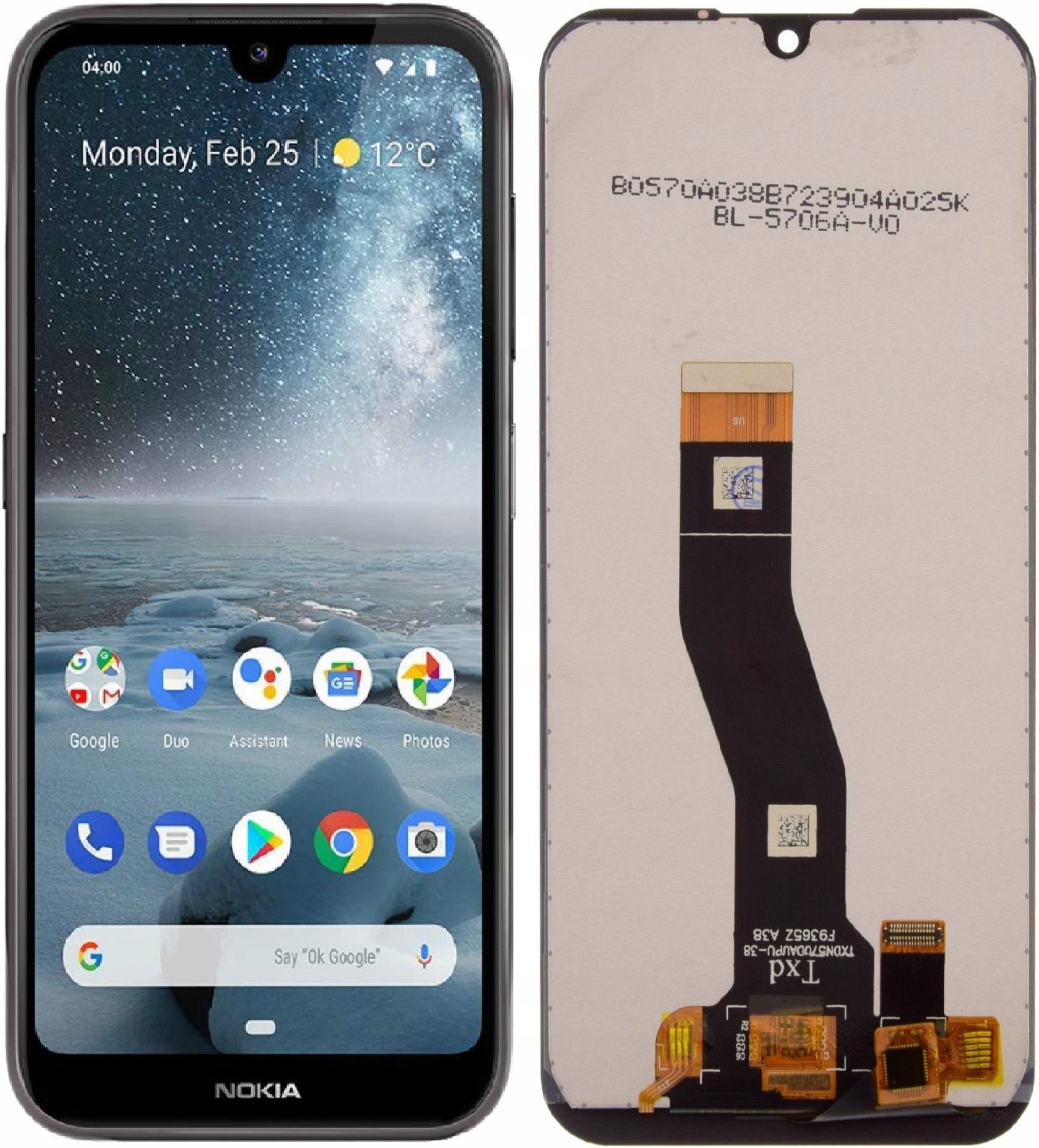 Podzespoły do telefonu Wyświetlacz LCD do Honor Play COR-L29 (2b239627 ...