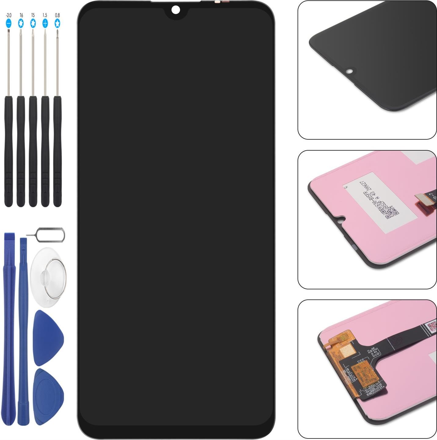 Podzespoły do telefonu HUAWEI HONOR 8 FRD-L09 EKRAN LCD + DOTYK CZARNY ...