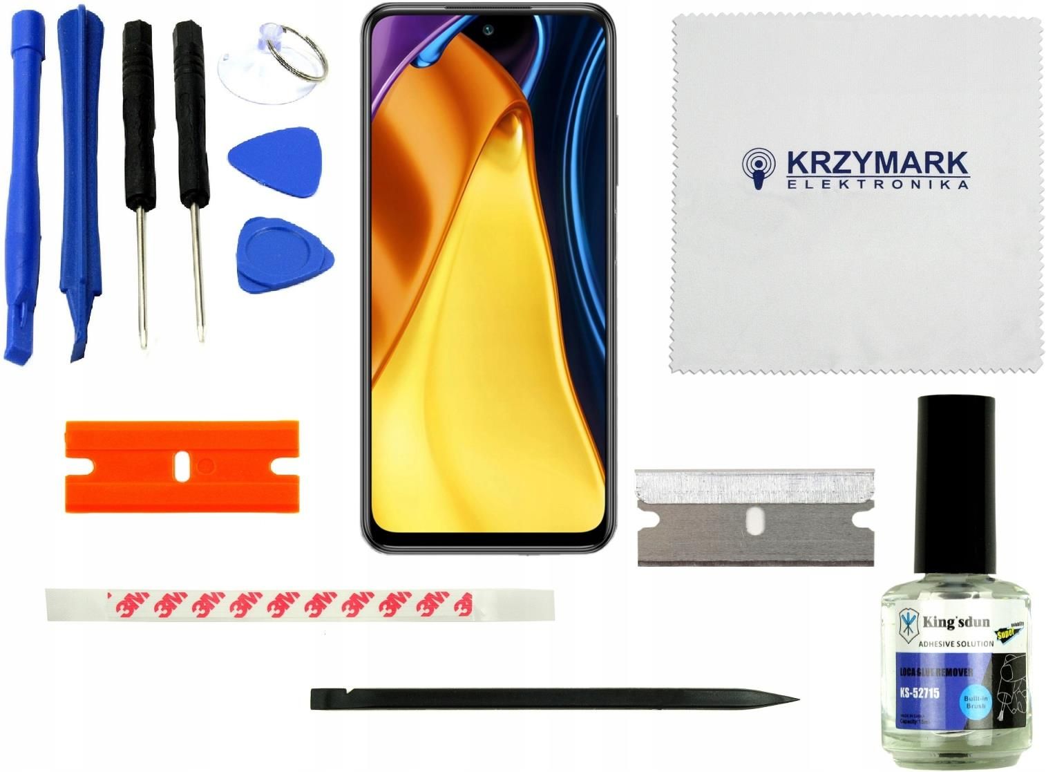Podzespoły do telefonu Ekran LCD Digitizer Huawei Nova Plus MLA-L11 ...