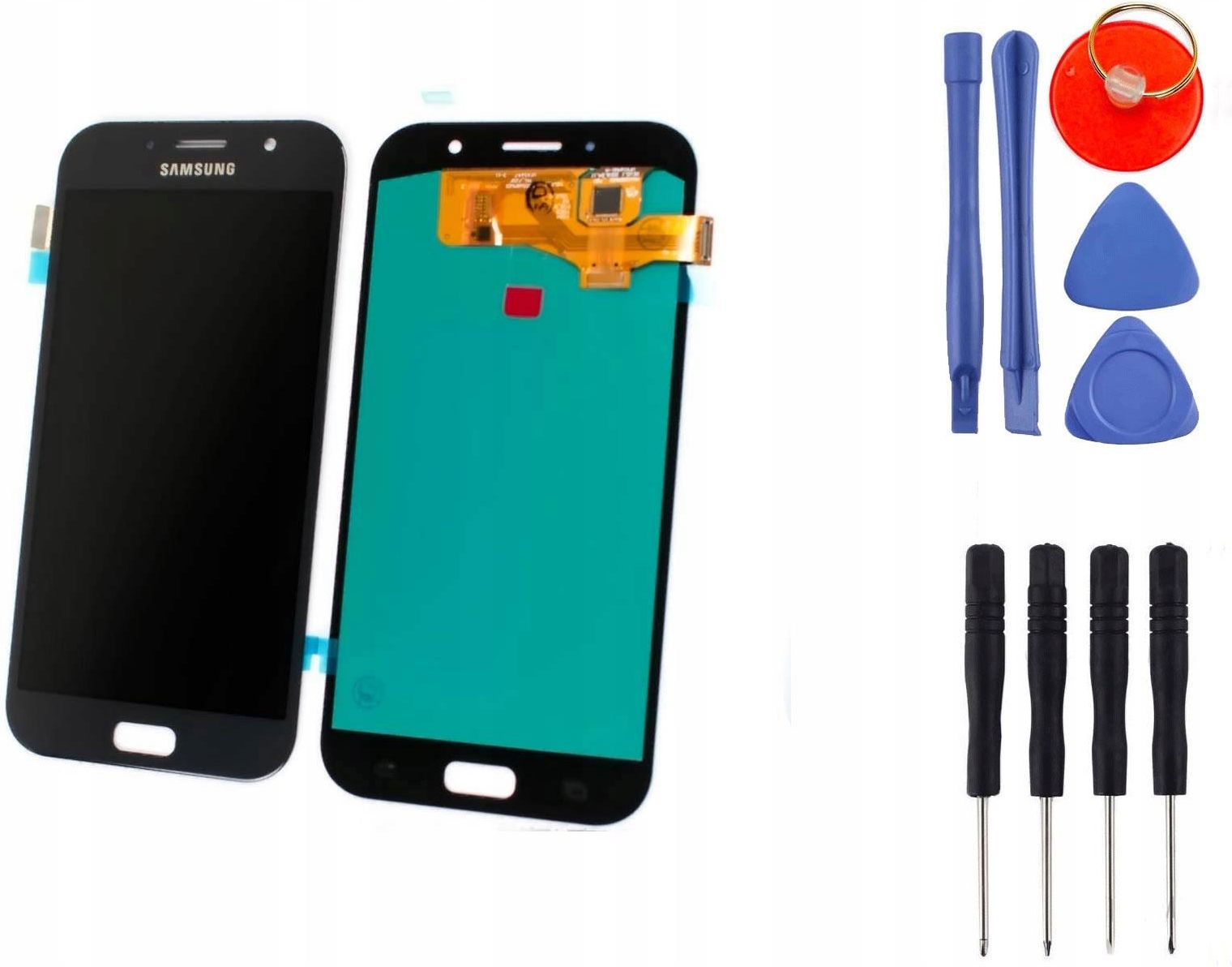 Podzespoły do telefonu Nowy Ekran Samsung Galaxy A7 2017 Dual SM-A720F ...
