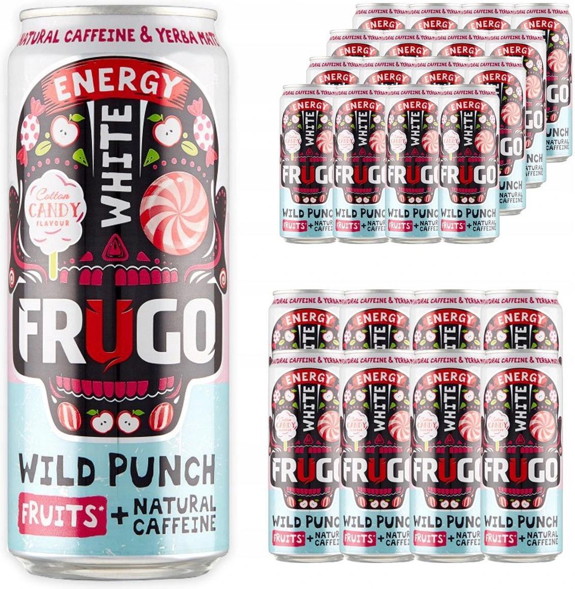 Frugo Wild Punch We Energy 330ml x 24 Sztuki - Ceny i opinie - Ceneo.pl