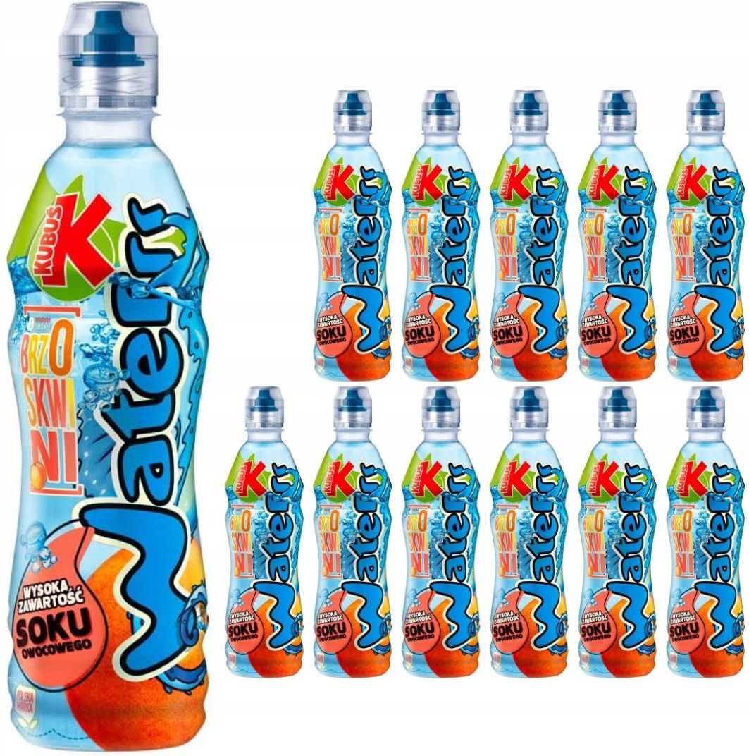 Kubuś Waterrr Napój Smak Brzoskwini 500ml 12 Szt - Ceny i opinie - Ceneo.pl