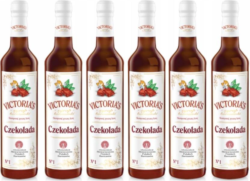 Victoria Cymes 6x Syrop Do Drinków I Kawy Victoria'S Czekolada 49 ...