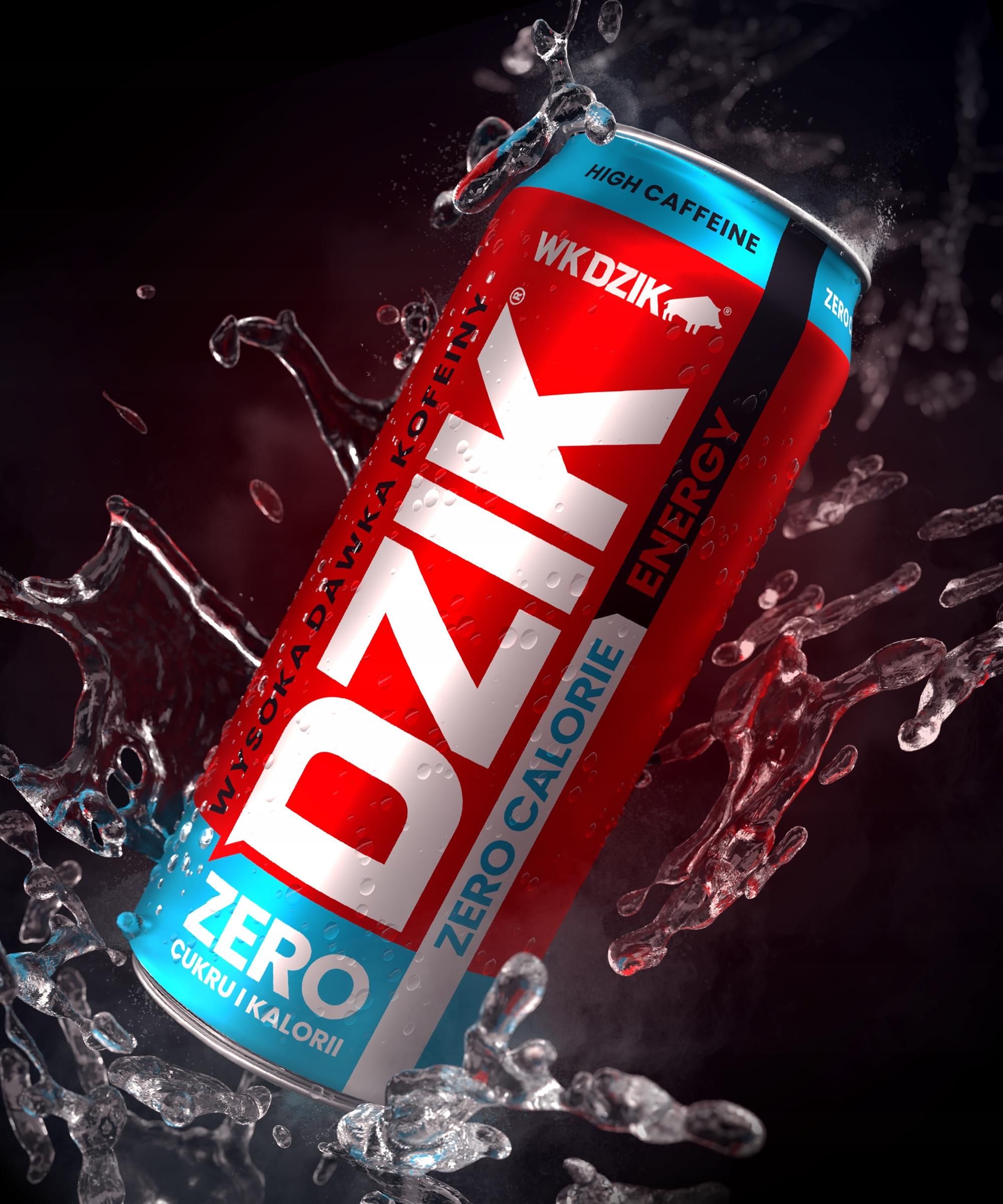 Wk Dzik Energetyk Energy Drink Zero Kalorii 24Szt. - Ceny i opinie - Ceneo.pl
