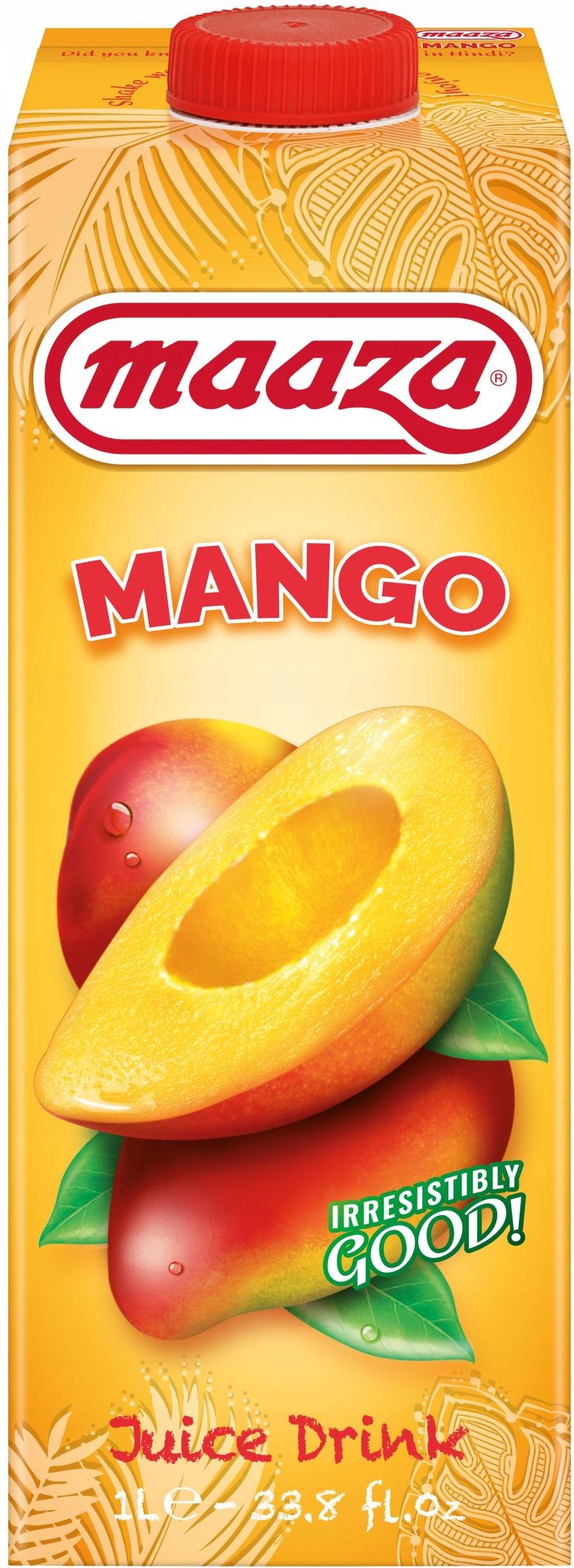 Maaza Mango Juice 1l Napój Owocowy - Ceny i opinie - Ceneo.pl