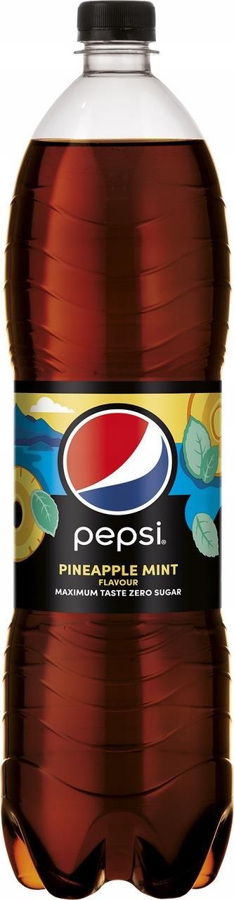 Pepsi Napój -Pepsi Zero Pineapple Mint-1,5l- - Ceny i opinie - Ceneo.pl