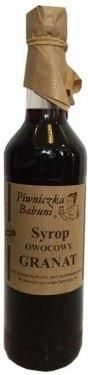Piwniczka Babuni Syrop Owocowy Granat 500ml - Ceny i opinie - Ceneo.pl