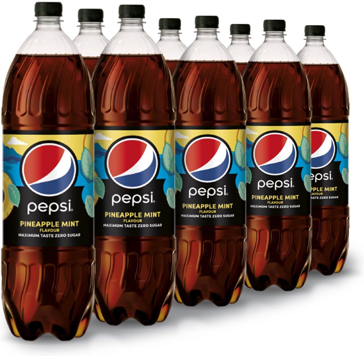 Pepsi Napój Zero Pineapple Mint Big Pack 8 x 2,25l - Ceny i opinie ...