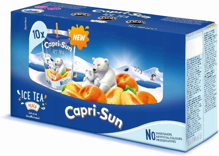 Sok Capri-Sun Ice Peach 10Szt x 200ml - Ceny i opinie - Ceneo.pl