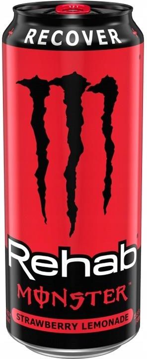 Monster Energy Energetyk Monster Rehab Truskawkowa Lemoniada Kan - Ceny ...