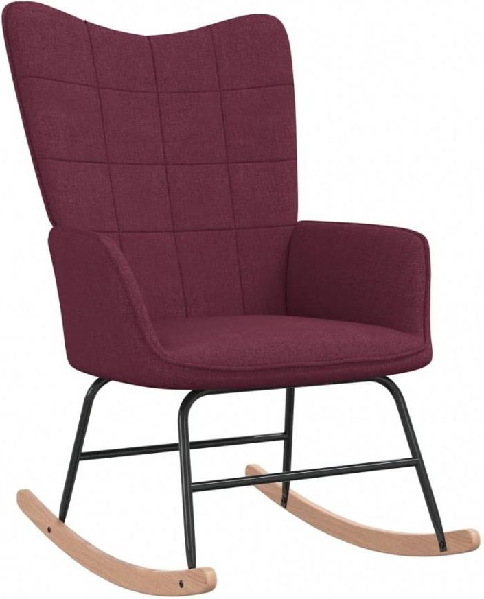 Vida Fotel Bujany Fioletowy Obity Tkaniną V 328017 + 334384 - Opinie i ...