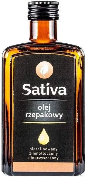 Olej Rzepakowy Sativa Tłoczony Na Zimno 500ml - Ceny i opinie - Ceneo.pl