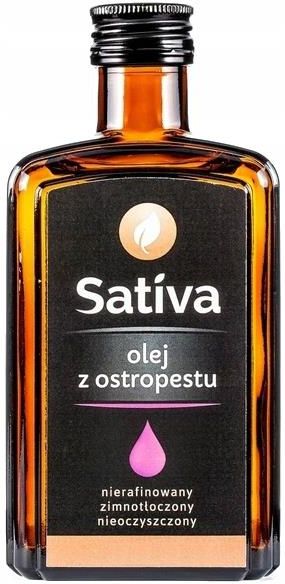 Olej Z Ostropestu Sativa Tłoczony Na Zimno 250ml - Ceny i opinie - Ceneo.pl