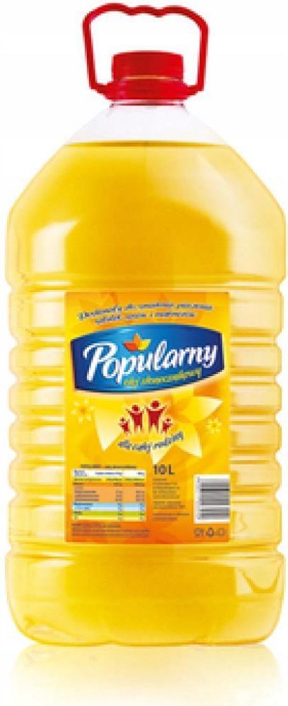 Olej Popularny 10l. Rafinowany Olej Rzepakowy - Ceny i opinie - Ceneo.pl