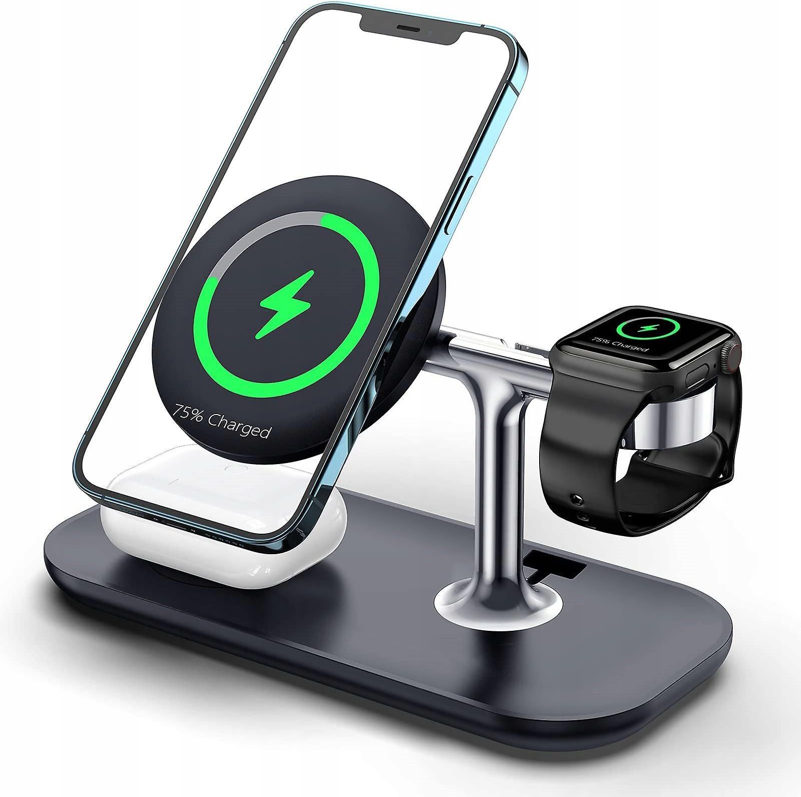 Zasilacz do laptopa INNA 3 IN 1 QI MAGNETIC INDUCTION WIRELESS CHARGER ...