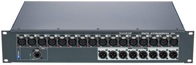 Soundcraft Stagebox Mini 16i - stagebox - Ceny i opinie - Ceneo.pl