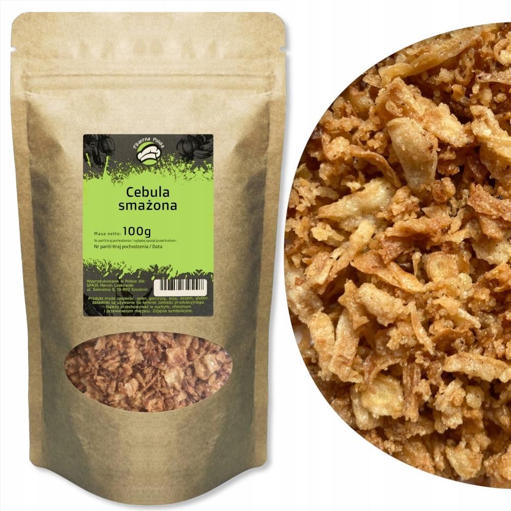 Pikantna Polska Cebula Prażona Smażona 100g - Ceny i opinie - Ceneo.pl