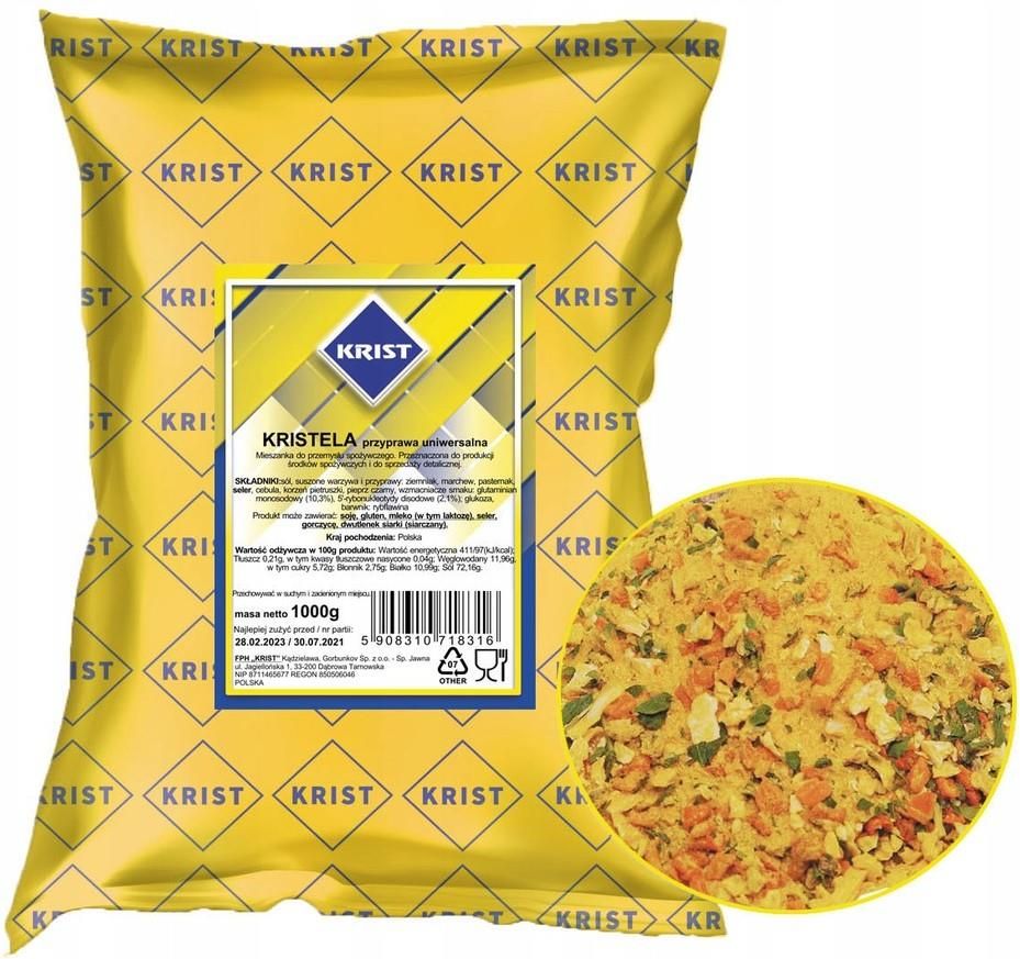 Krist Przyprawa Uniwersalna Kristela Mix 1000g 1kg - Ceny i opinie ...