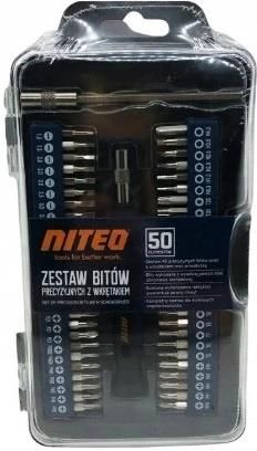 Niteo Tools Zestaw Bitów Precyzyjnych Z Wkrętakiem Niteo 50El 5901619963883 - Opinie i ceny na ...