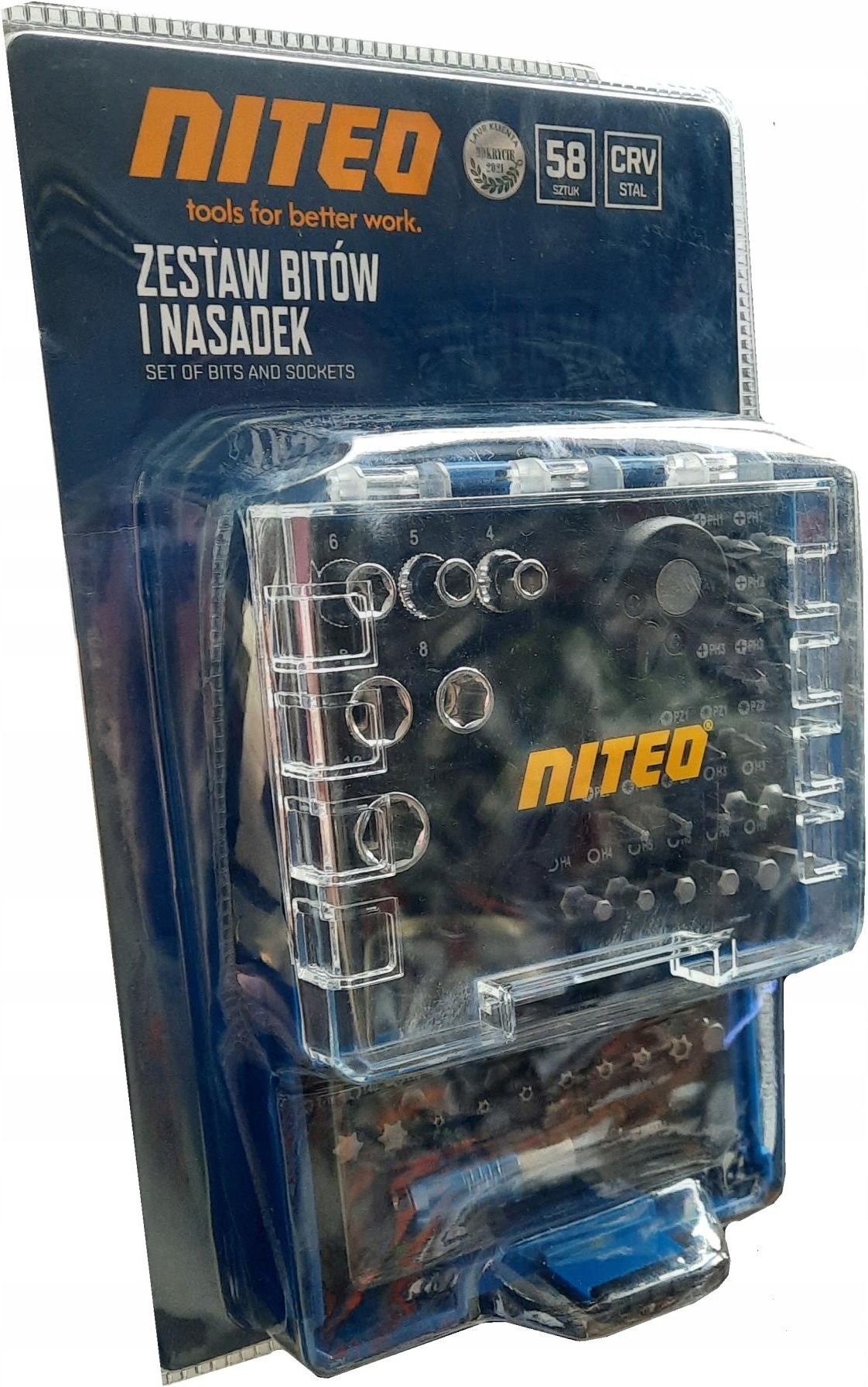 Niteo Tools Zestaw Bitów I Nasadek Narzędzi Niteo 5901619978351 ...