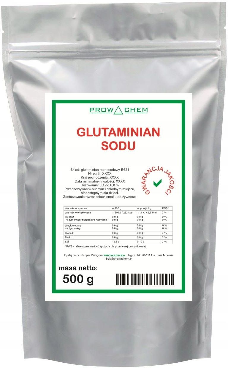 Glutaminian Sodu Umami Msg Monosodowy E621 500g - Ceny i opinie - Ceneo.pl