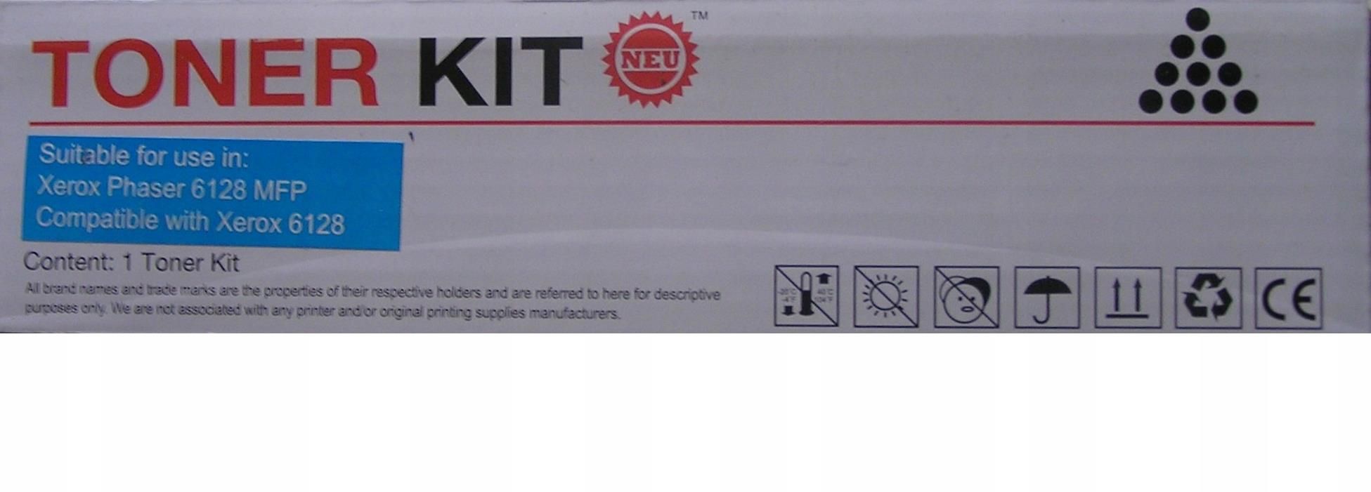 PRINT-RITE TONER XEROX PHASER 6128 MFP CYAN (NLXER6128) - Opinie i ceny ...